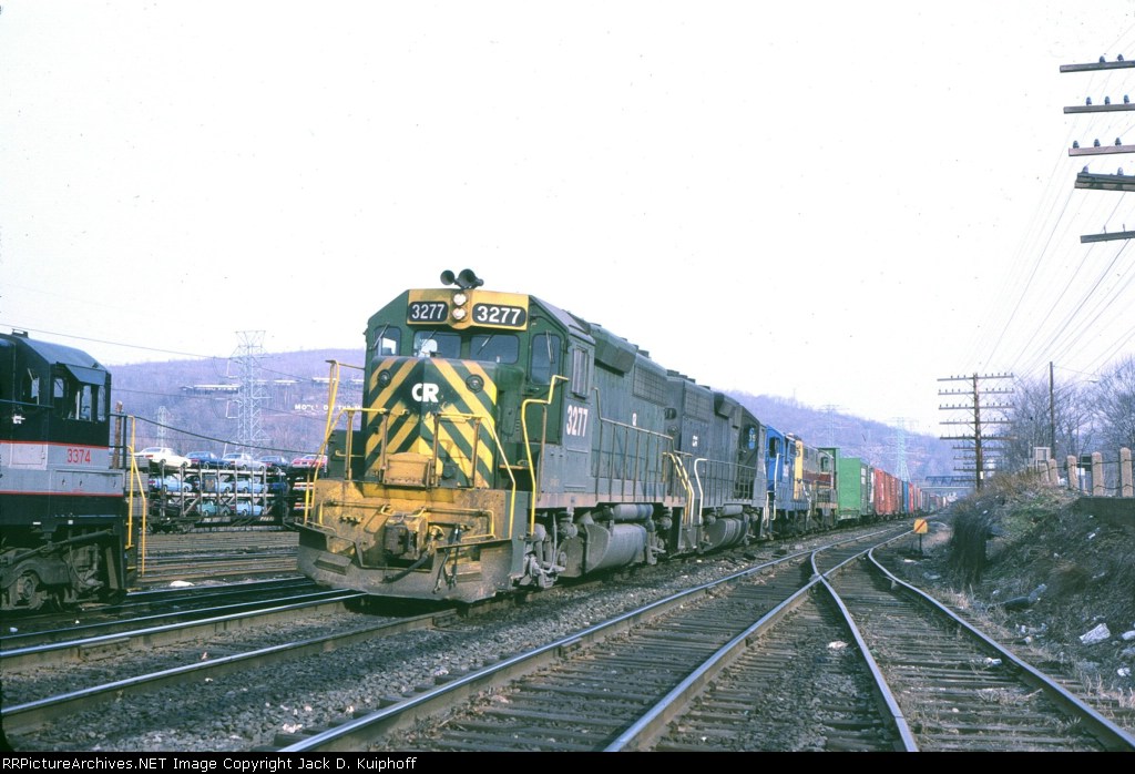 CR 3277 is east bound,